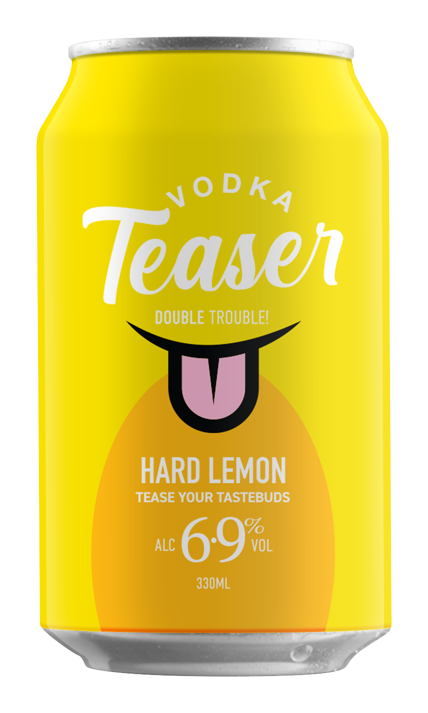 Hard Lemon Vodka in Cans | Teaser Vodka Flavours – Vodka Teaser